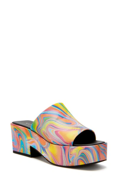 Katy Perry The Busy Bee Platform Sandal In Rainbow Multi | ModeSens