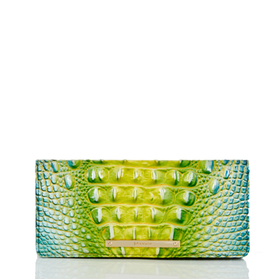 Brahmin Ady Wallet Zesty Green Ombre Melbourne In Zestygreen | ModeSens