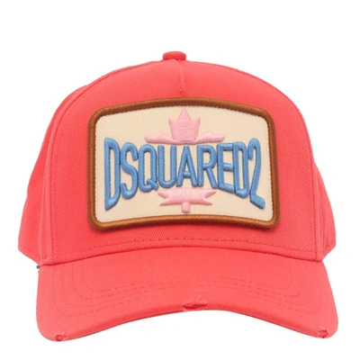 Dsquared2 D2 Patch Baseball Cap In Orange | ModeSens