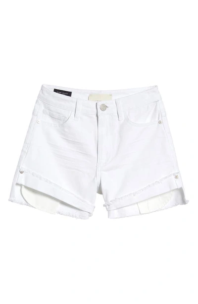 Habitual Kids' Little Girl's & Girl's Cuffed Denim Shorts In White ...