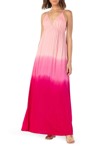 Tiare Hawaii Gracie Ombré Dress In Peach Ruby Gradasi | ModeSens