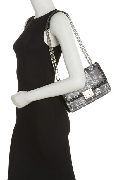 Karl Lagerfeld Corrine Shoulder Bag In Black/ Black | ModeSens