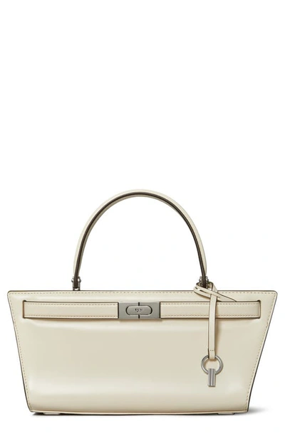 Tory Burch Lee Radziwill Leather Cat Eye Bag In Light Cream | ModeSens
