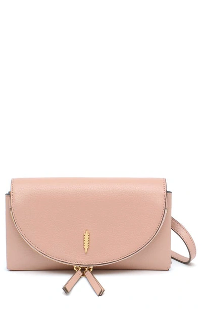 Thacker Nikki Leather Crossbody Bag In Dusty Rose | ModeSens