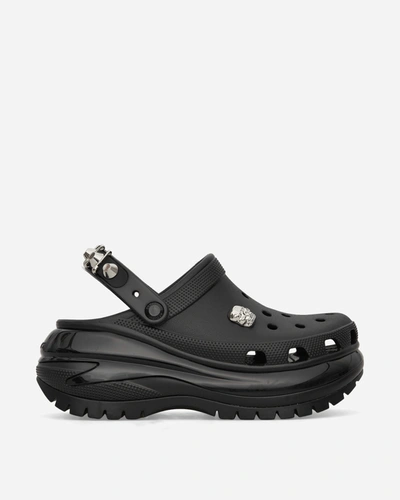 Crocs Classic Mega Crush Rebel Clogs In Black | ModeSens