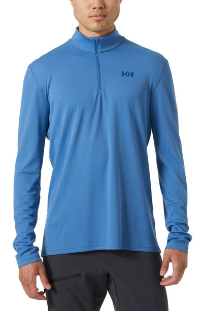 Helly Hansen Lifa® Active Solen Half Zip Base Layer Pullover In Azurite ...