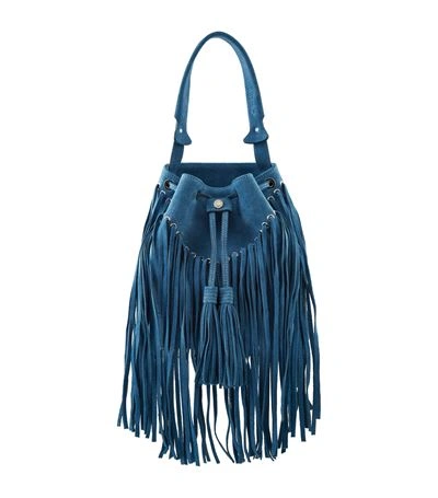 Sandro Adula Fringed Drawstring Bag | ModeSens