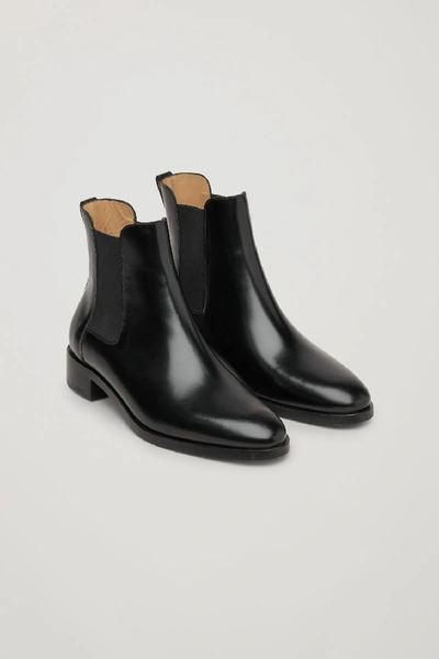 Cos Chelsea Boots In Black | ModeSens