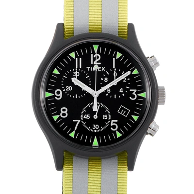 Timex Mk1 Aluminum Chronograph 40 Mm Reflective Strap Watch Tw2r81400 ...
