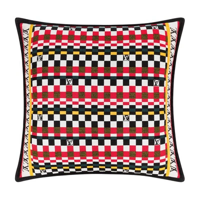 Louis Vuitton Damier Checks Cushion In Rouge | ModeSens