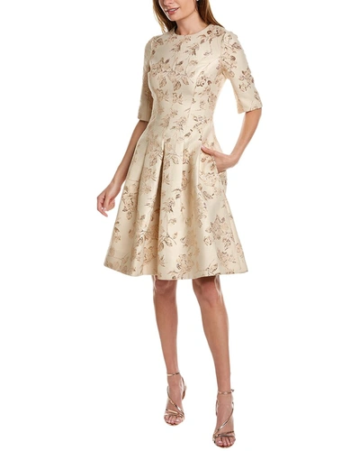 Teri Jon By Rickie Freeman Jacquard Cocktail Dress In Metallic | ModeSens Teri Jon By Rickie Freeman Jacquard Cocktail Dress In Metallic | ModeSens
