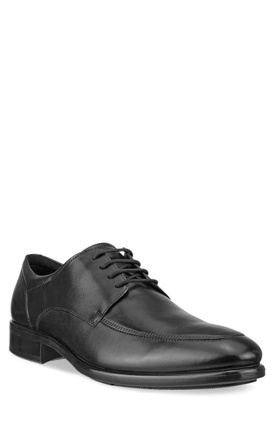Ecco Citytray Apron Toe Derby In Black | ModeSens