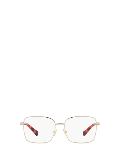 Ralph Lauren Eyeglasses In Shiny Pale Gold | ModeSens