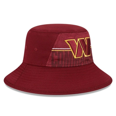 New Era Burgundy Washington Commanders 2023 Nfl Training Camp Stretch ...