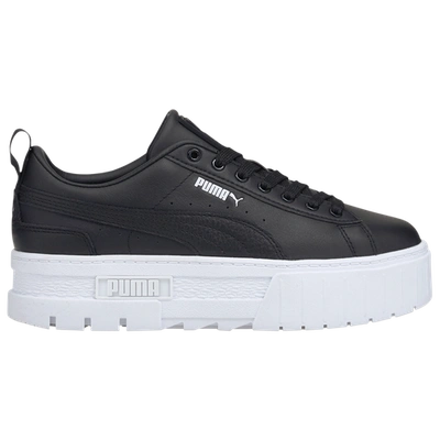 Puma Womens Mayze Classic In Black/white | ModeSens