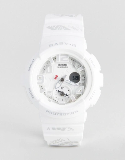 Casio Baby-g By X Hello Kitty Silicone Digital Watch In White - White ...