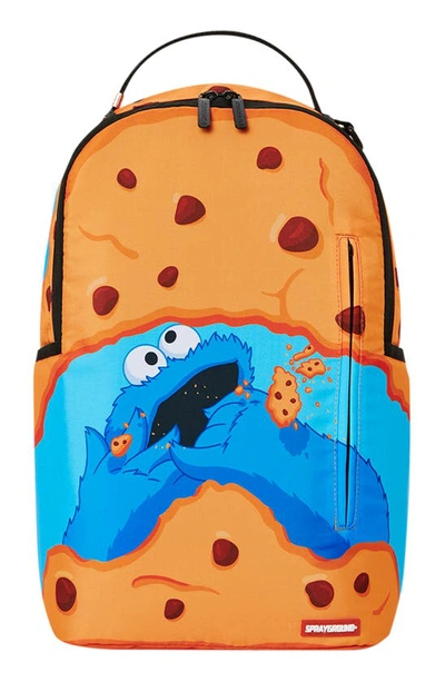 Sprayground Kids' Sesame Street Cookie Monster Snack Attack Backpack ...