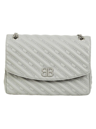 Balenciaga Large Bb Round Shoulder Bag | ModeSens