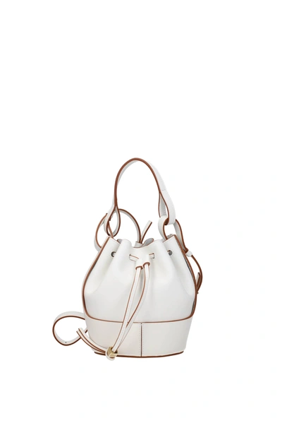 Loewe Handbags Balloon Leather White Optic White | ModeSens