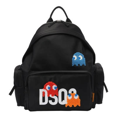 Dsquared2 Pac-man Backpack In Black | ModeSens