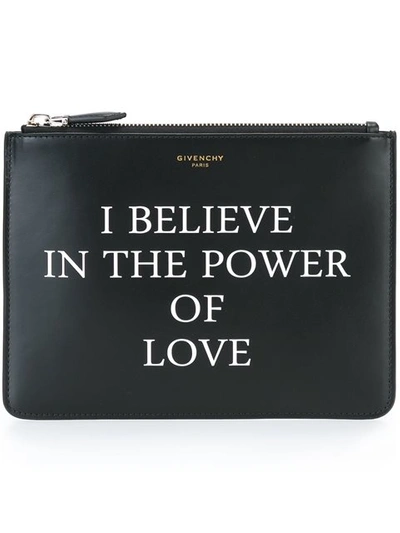 Givenchy Love Printed Clutch | ModeSens