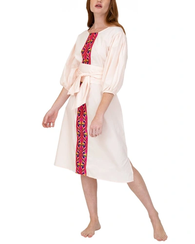 Pitusa Lorena Midi Dress In White | ModeSens