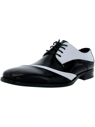 Stacy Adams Talmadge Mens Leather Colorblock Oxfords In Multi | ModeSens