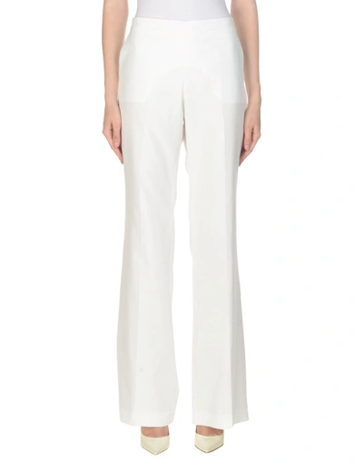 Rossella Jardini Casual Pants In White | ModeSens