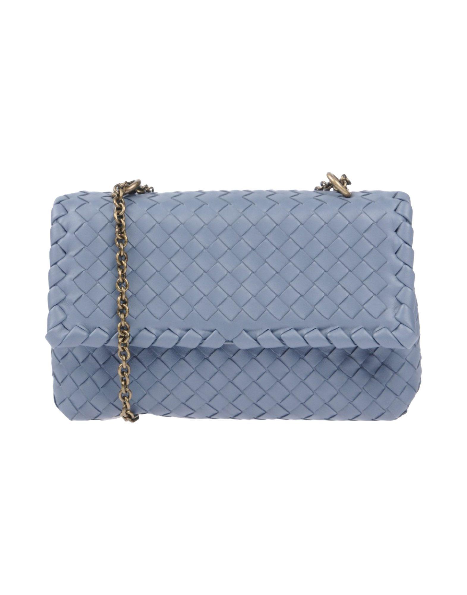 Bottega Veneta Blue Handbags | semashow.com