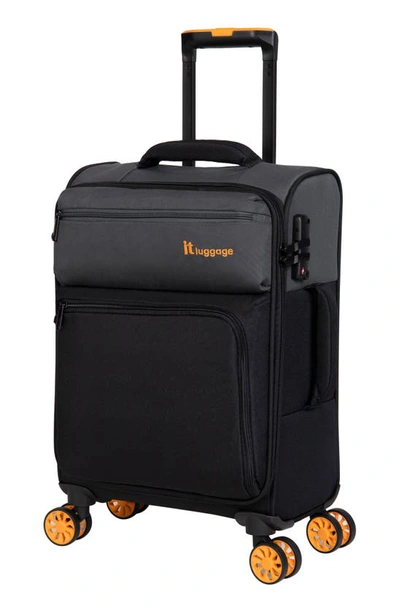 It Luggage Two-tone 21-inch Softside Spinner Luggage In Pewter Black ...