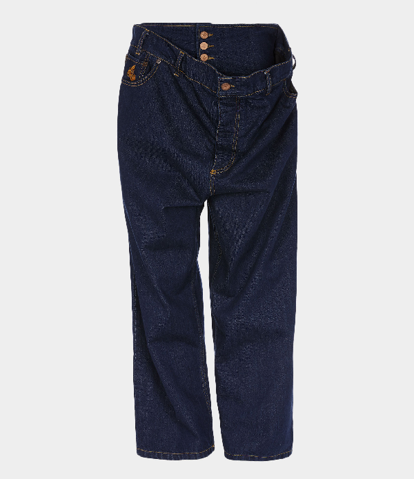 Vivienne Westwood Alien Jeans Blue Denim | ModeSens