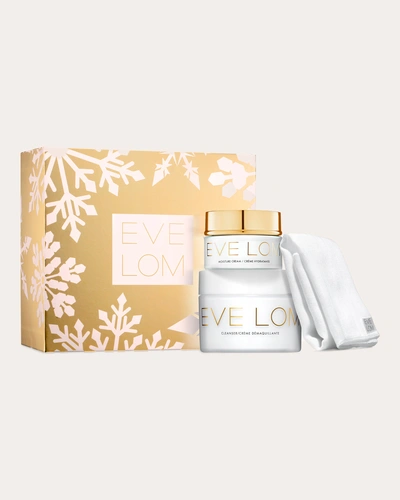 Eve Lom Women's Begin & End Gift Set Cotton In White | ModeSens