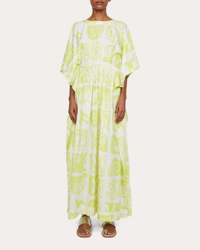 Rodebjer Women's Mistie Cotton Maxi Dress In Green | ModeSens