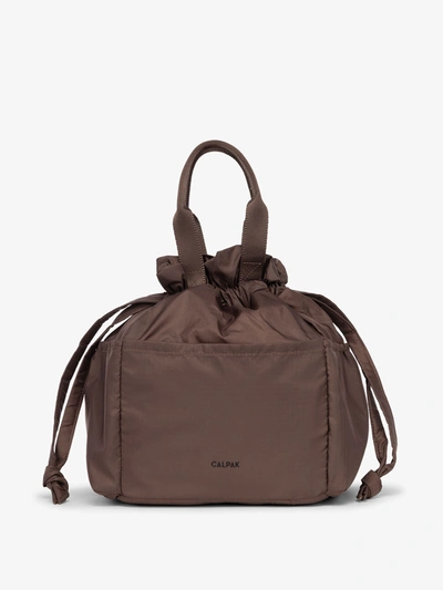 Calpak Insulated Lunch Bag In Walnut | ModeSens