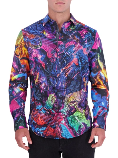 Robert Graham Quasar Long Sleeve Button Down Shirt In Multi | ModeSens