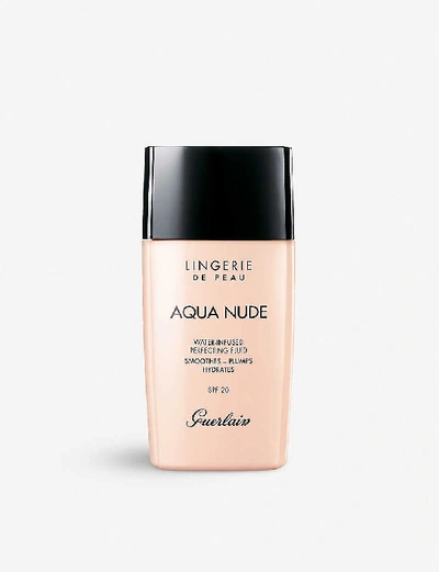 Guerlain Lingerie De Peau Aqua Nude Foundation 30ml In 02c | ModeSens