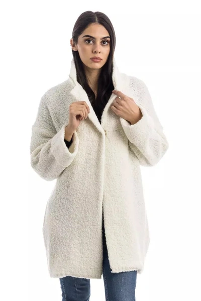Liu •jo White Acrylic Jackets & Coat | ModeSens