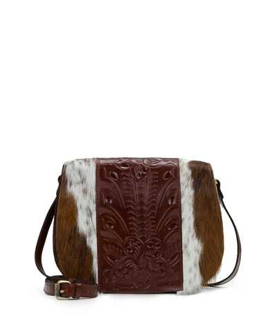 Patricia Nash Baylee Saddle Bag In Brown | ModeSens