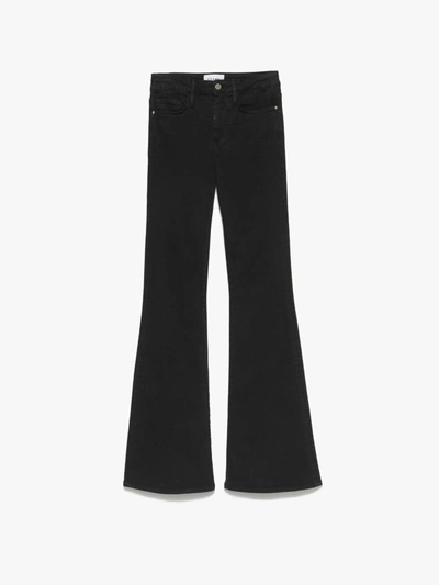 Frame Le One Flare Jeans In Black | ModeSens