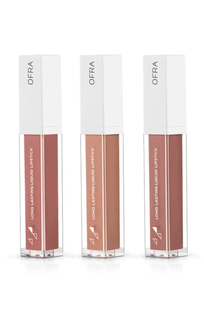 Ofra Cosmetics The Nudes Lip Trio In Bel Air Dubai Manila | ModeSens