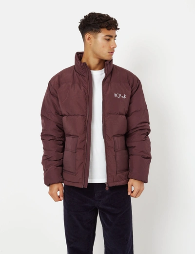 Polar Skate Co . Pocket Puffer Jacket In Red | ModeSens