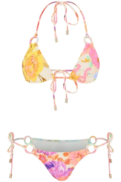 Zimmermann Raie Ring Bikini Set Modesens