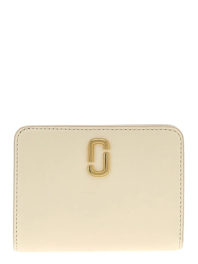 Marc Jacobs 'the J Marc Mini Compact' Wallet In White | ModeSens