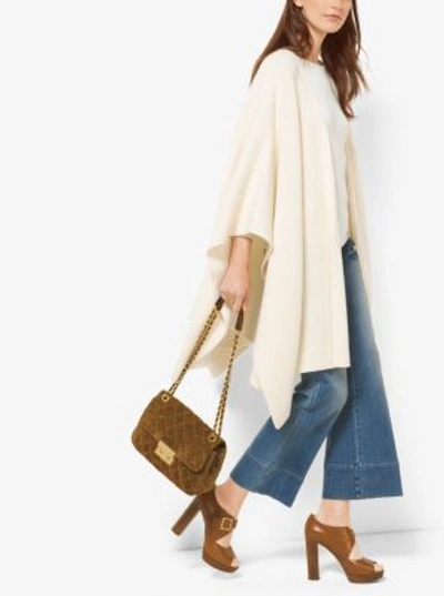 Michael Michael Kors Shaker-stitch Merino Wool-blend Poncho | ModeSens Michael Michael Kors Shaker-stitch Merino Wool-blend Poncho | ModeSens