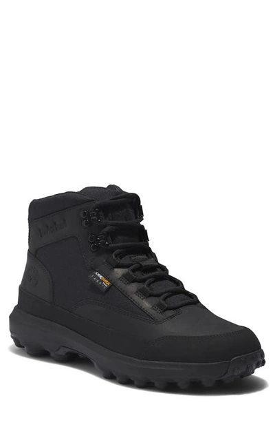 Timberland Converge Waterproof Mid Top Hiking Boot In Black | ModeSens