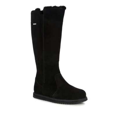 Emu Australia Women's Moonta Tall Sheepskin Boot In Black | ModeSens
