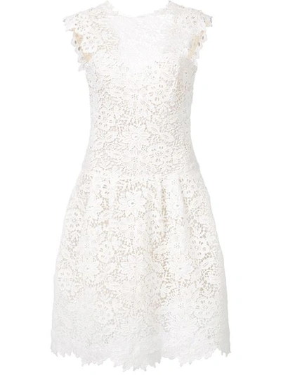 Monique Lhuillier Lace Cocktail Dress Modesens