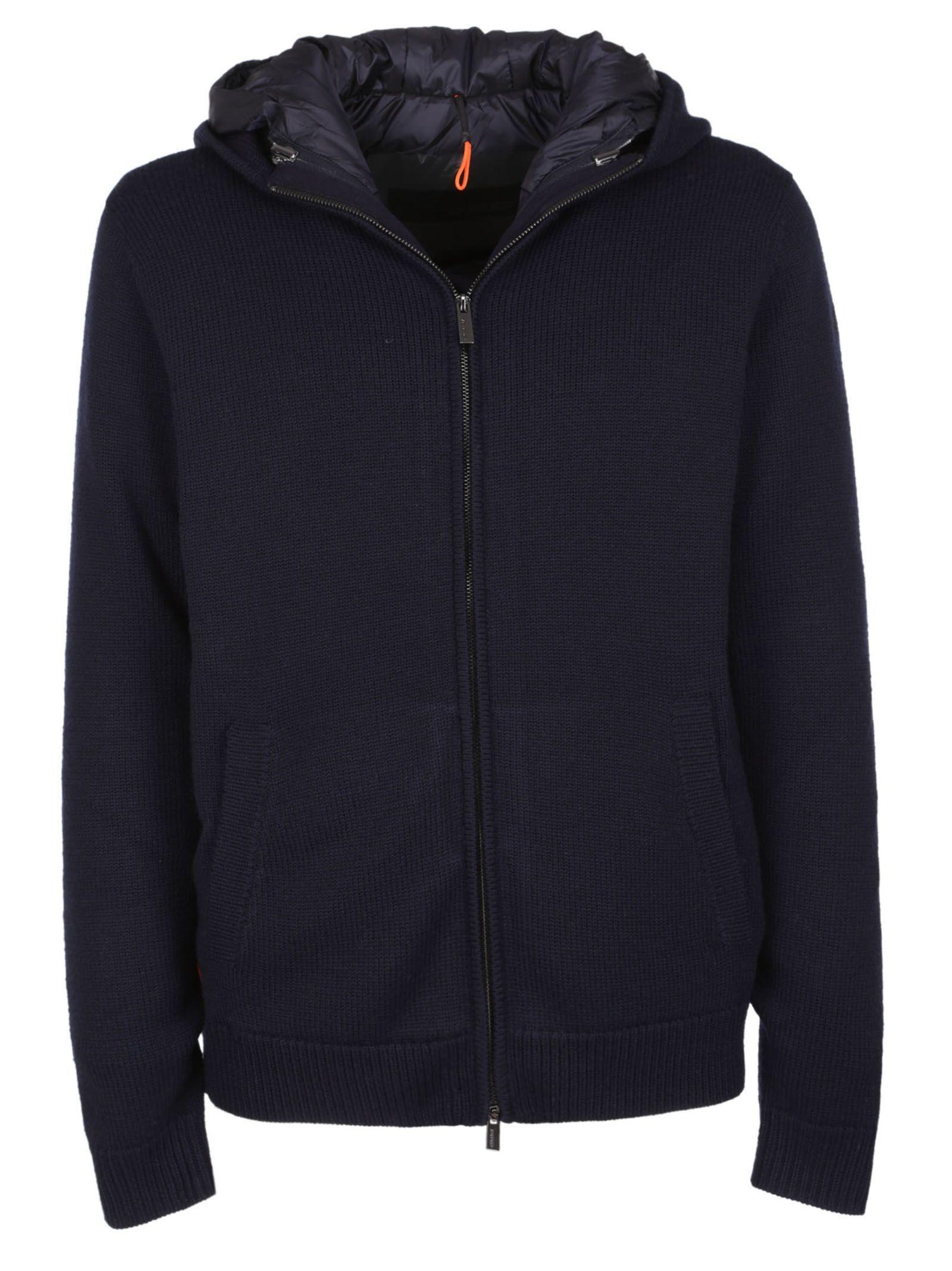 Rrd - Roberto Ricci Design Rrd Zipped Hooded Jacket In Navy | ModeSens