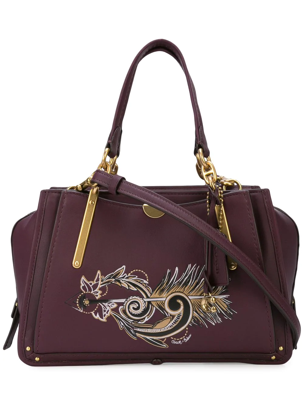 Coach Leather Tattoos Coach 1941 Tattoo 34 Tote W/ Tags Brown Totes,