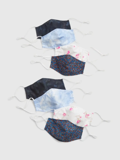 Gap Family Contour Mask With Filter Pocket (8-pack) In Grey Camo Floral ...